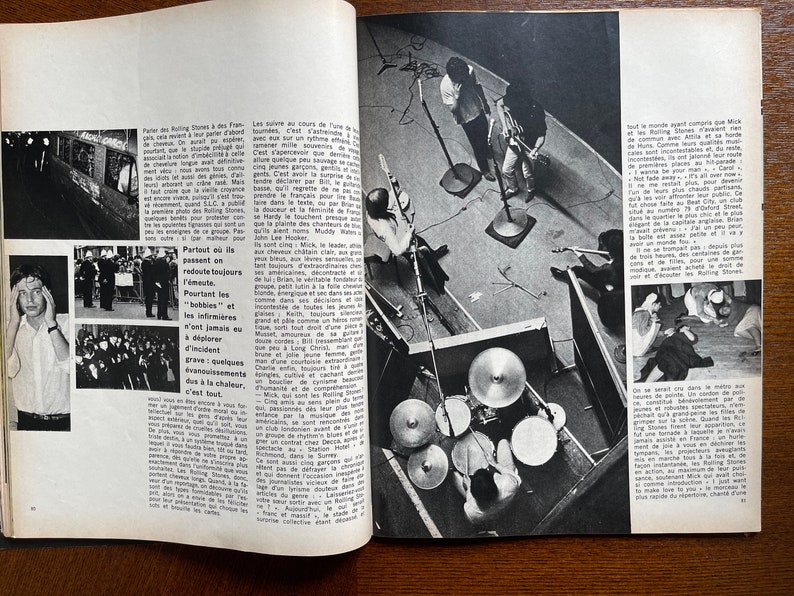 Magazine Salut les Copains 1964, numéro spécial Rolling Stones ...