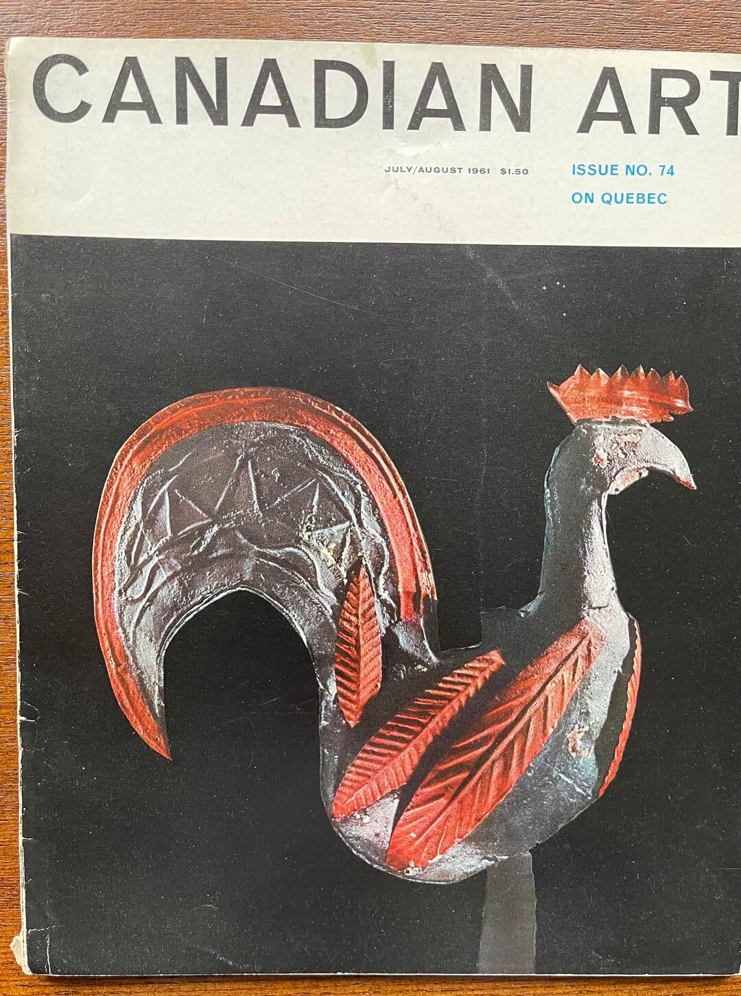 Vintage Rare Art Magazine Canadian Art 1961-visual Culture in Print - Etsy