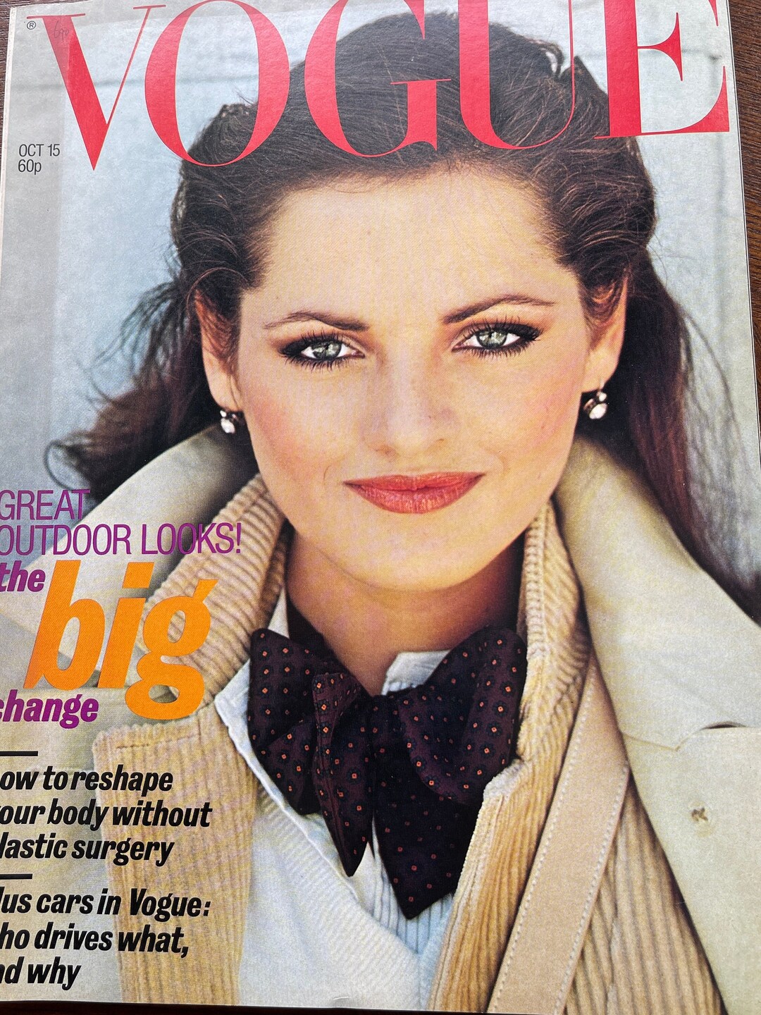Own a Piece of Vogue History -vintage Rare Fashion Magazine Vogue 1977 ...