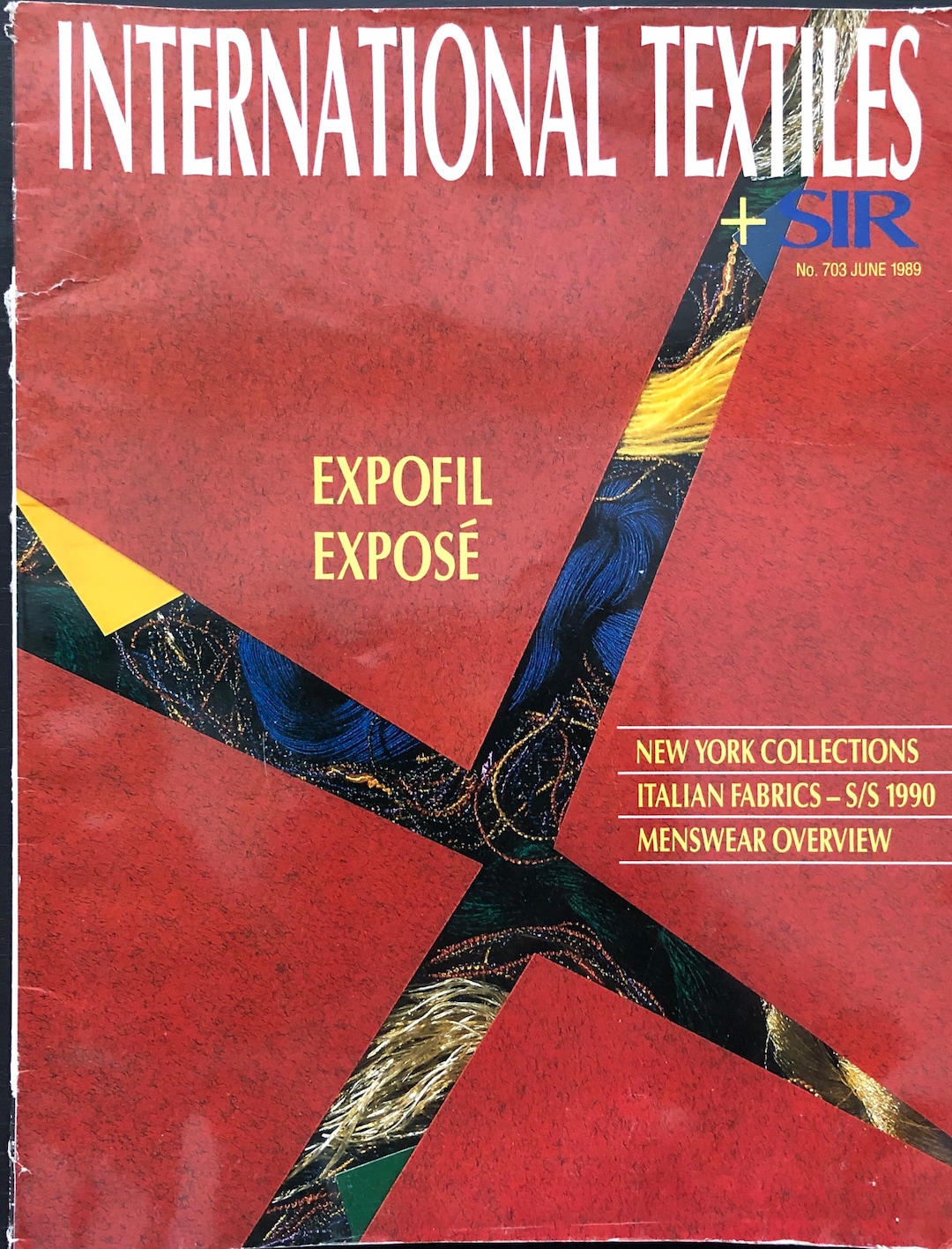 International Textiles 1989 - Etsy