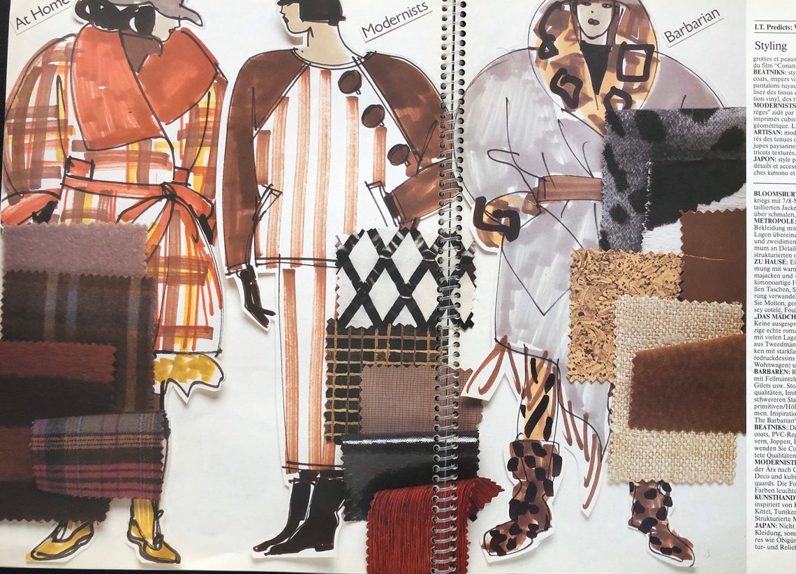 International Textiles Magazine 1982 - Etsy