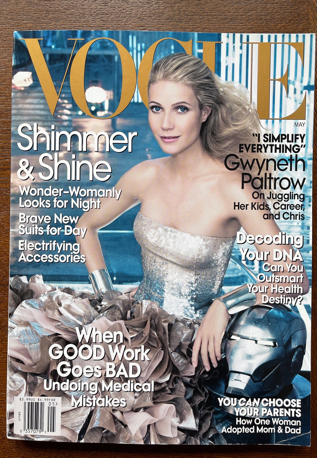 Vogue US Magazine Gwyneth Paltrow - Etsy