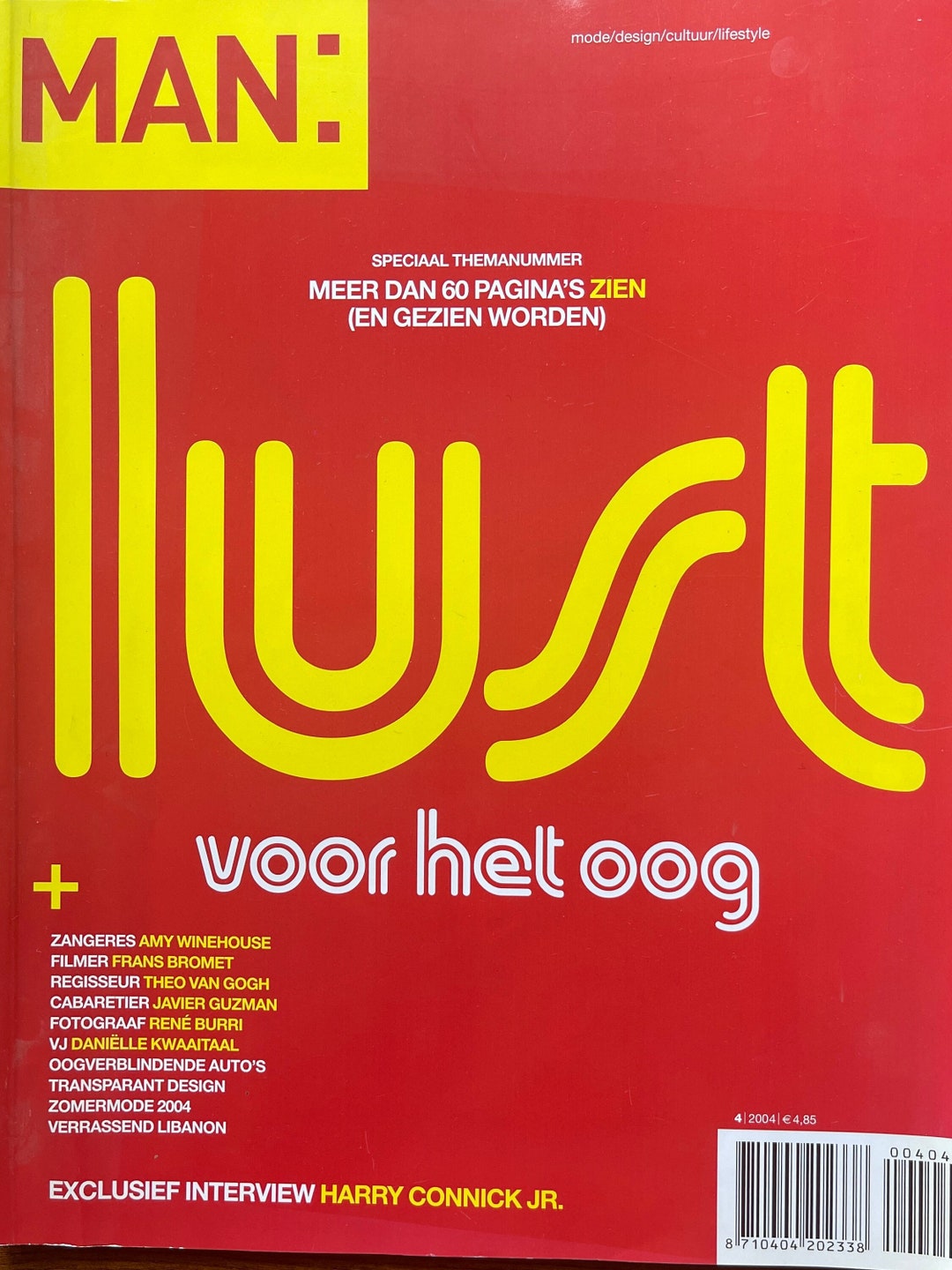 Vintage Dutch Magazine MAN May 2004, Fashion Design Culture Lifestyle ...