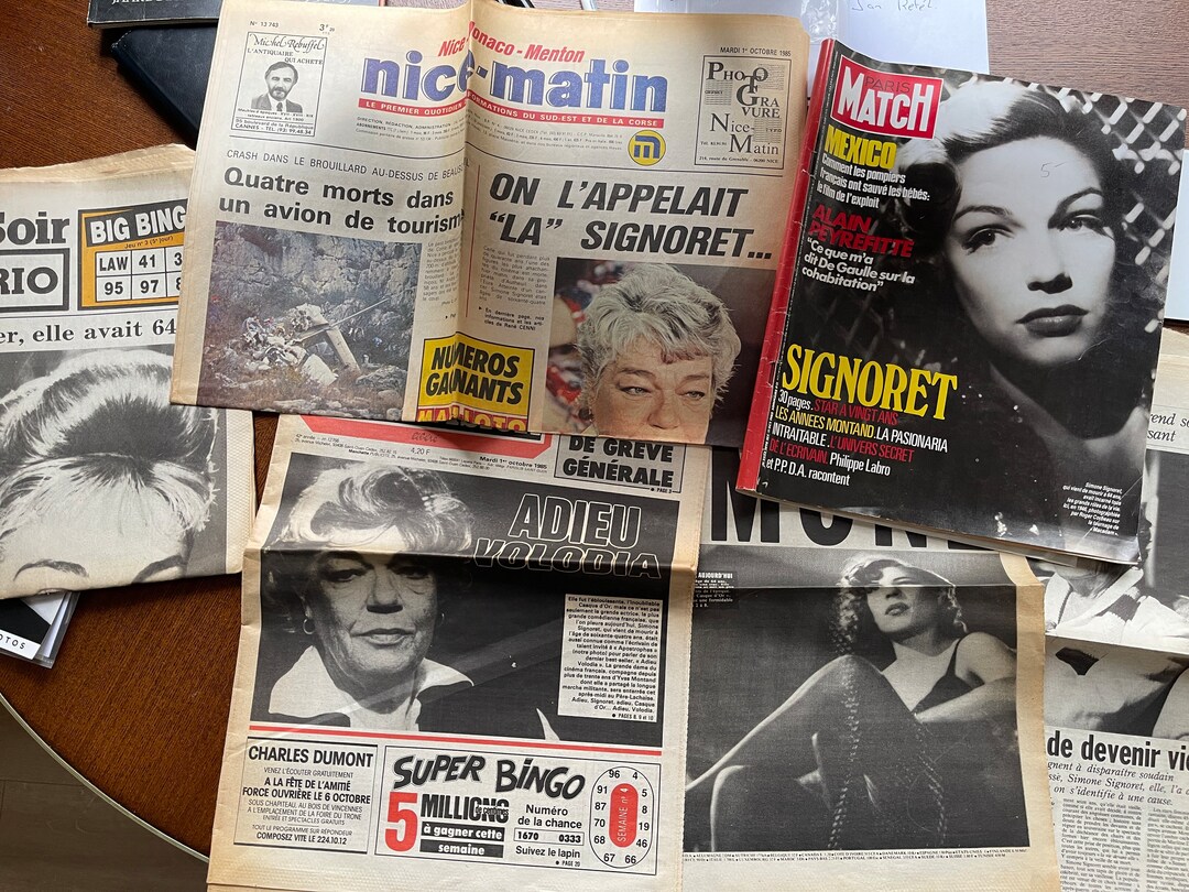 Pre-owned Unique Collectors Issue Simone Signoret Collectors the 80s ...