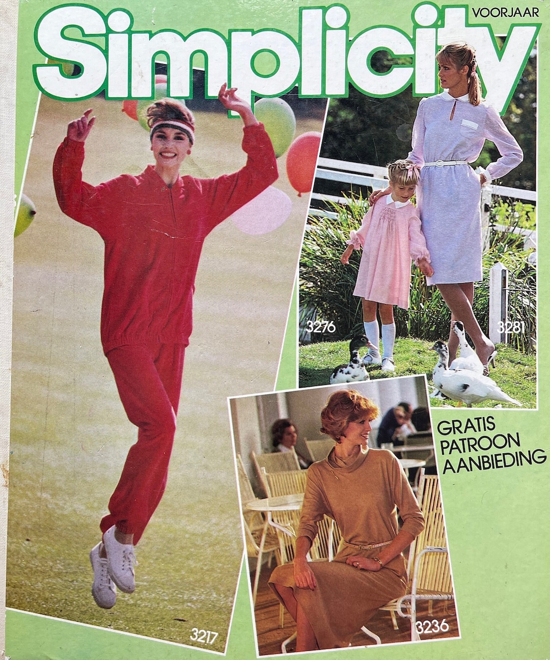 Pre-owned Vintage Rare Fashion Magazine Simplicity Look Book Shop Dutch ...