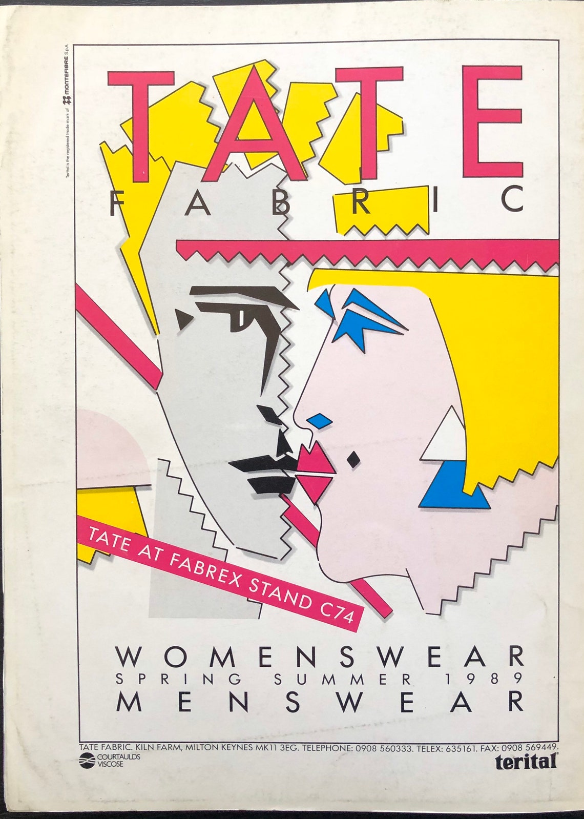 International Textiles 1989 - Etsy