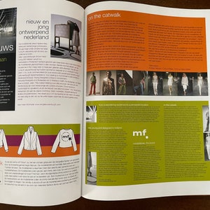 Magazine Vintage Fashion Link Magazine 2004 - Etsy