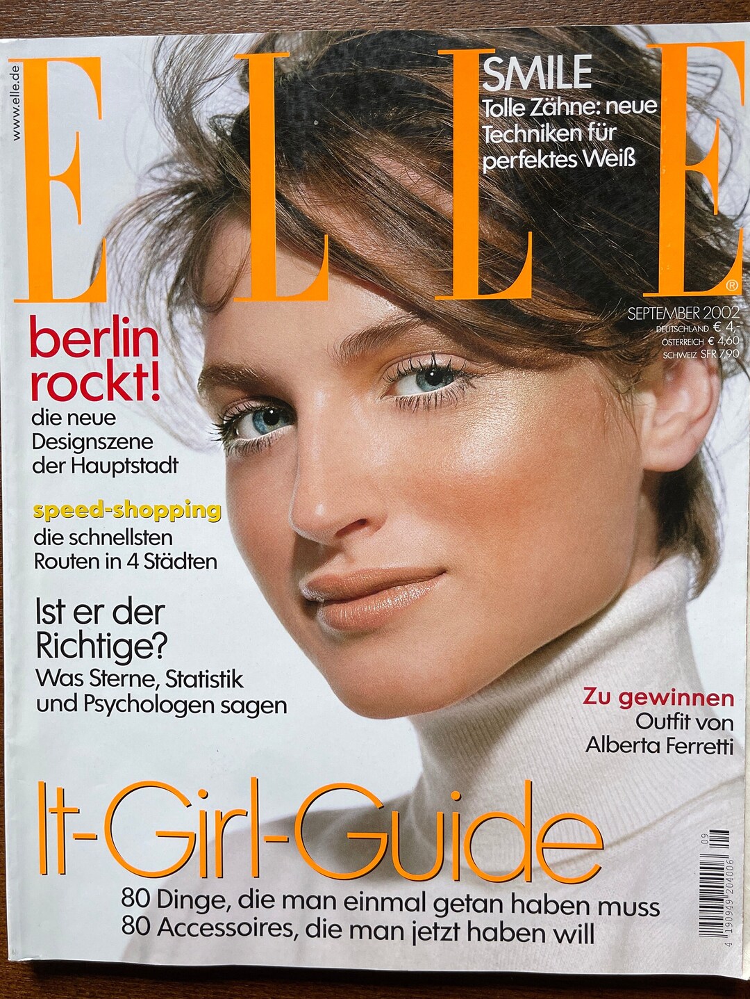 For Women Who Read Fashion -vintage Fashion Magazine ELLE 2002 Cover ...