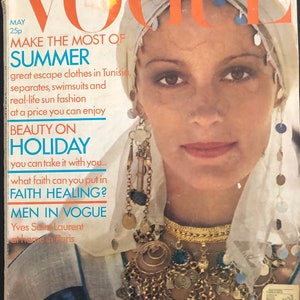 VOGUE MAGAZINE 1972 - Etsy