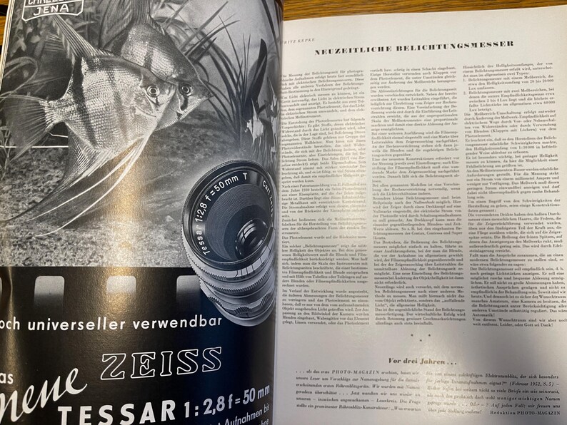 Vintage Rare Photo Magazine From 1952 - A Treasure for Photography ...