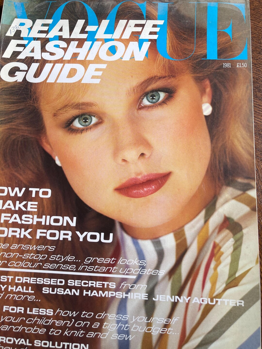 Pre-owned Vintage Rare Fashion Magazine VOGUE Real-life Fashion Guide ...