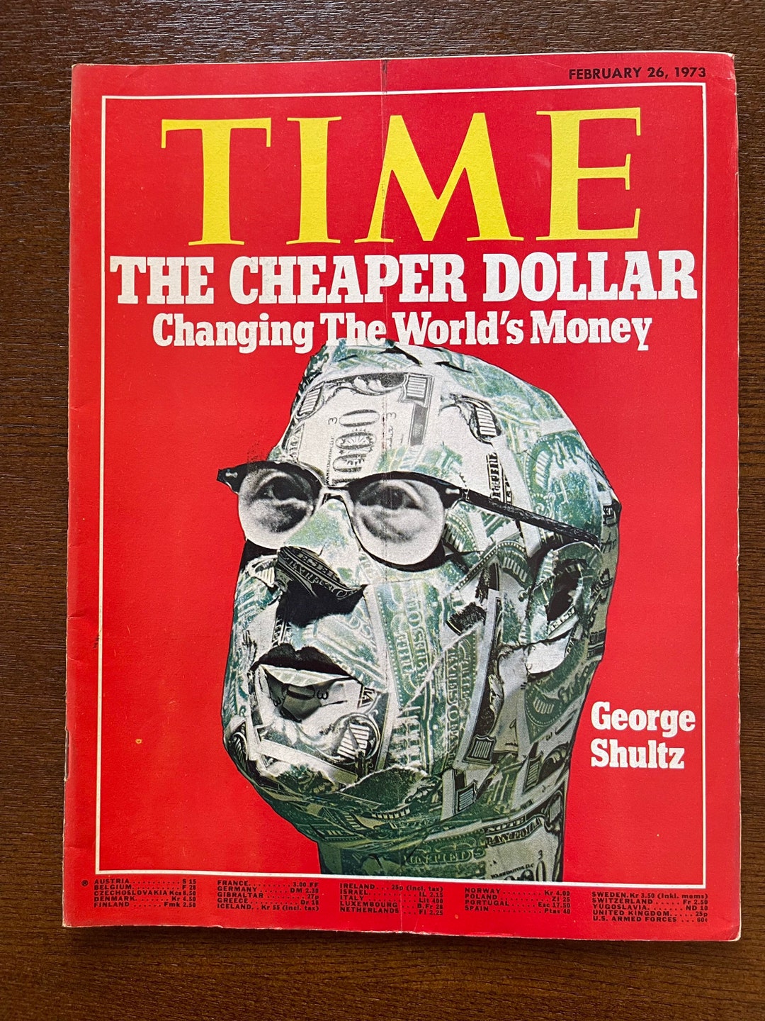 TIME Magazine 1973 - Etsy
