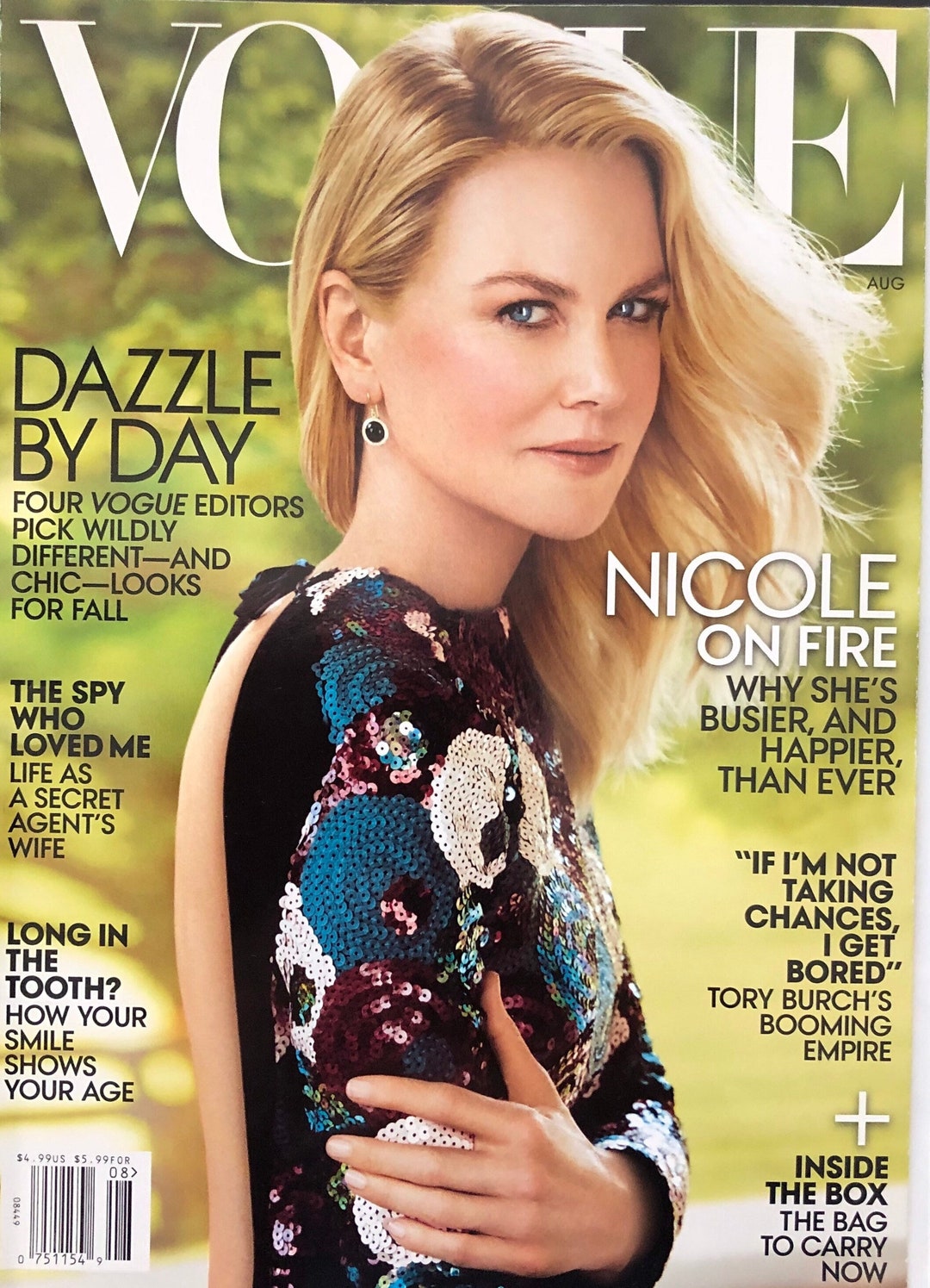 Own a Piece of Vogue History -magazine Vogue Us Cover Nicole Kidman ...