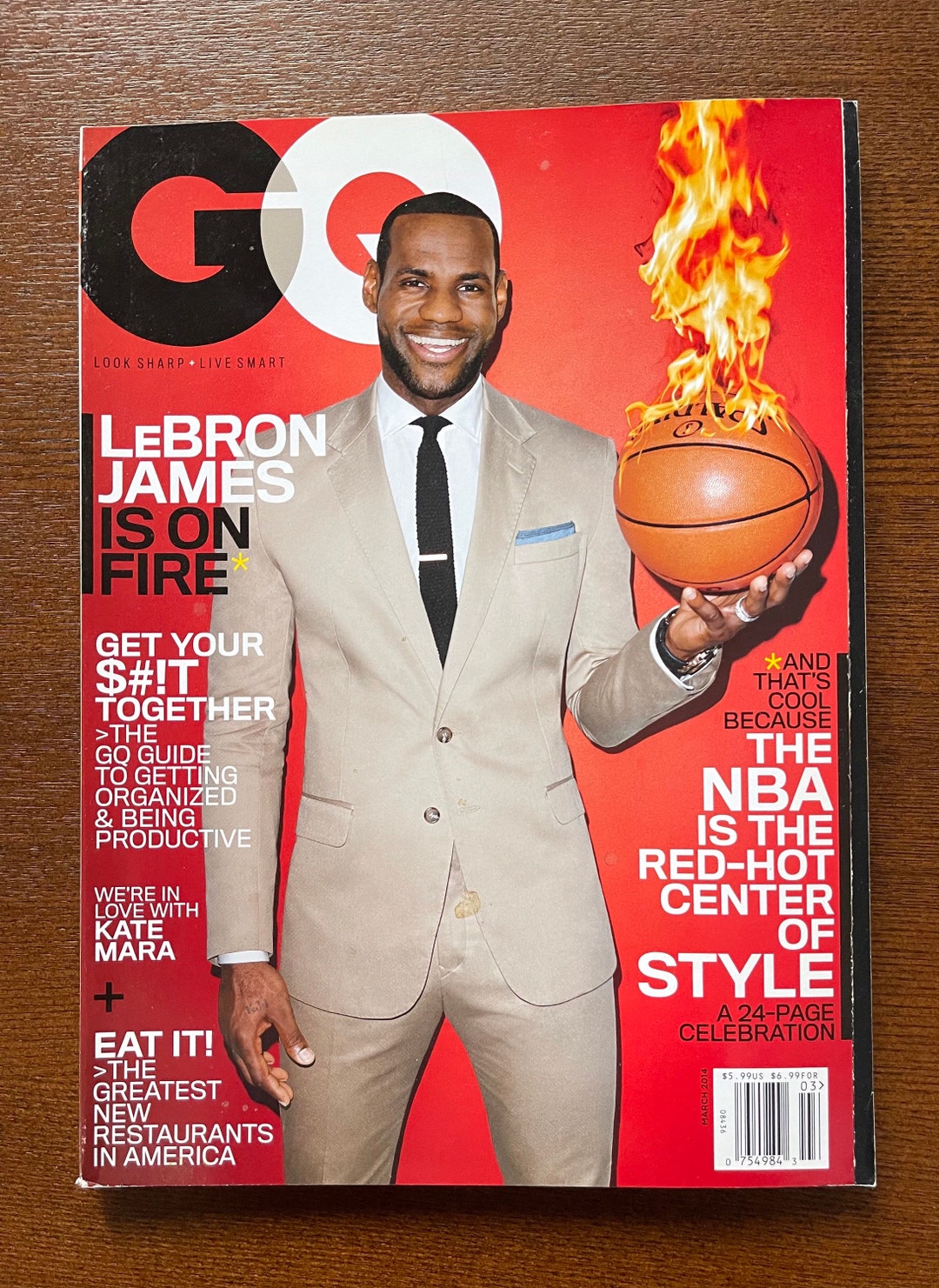Mags Lovers - GQ Magazine Cover Lebron James-vintage Men's Fashion ...