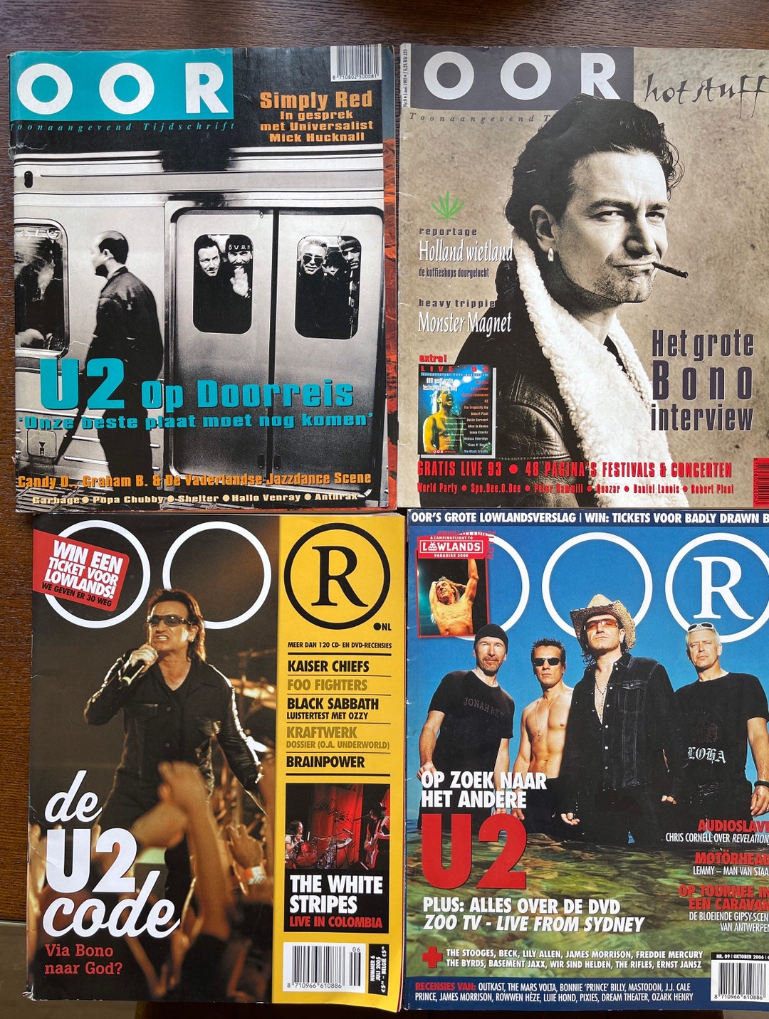 Pop Music Magazine OOR U2 1993 - Etsy