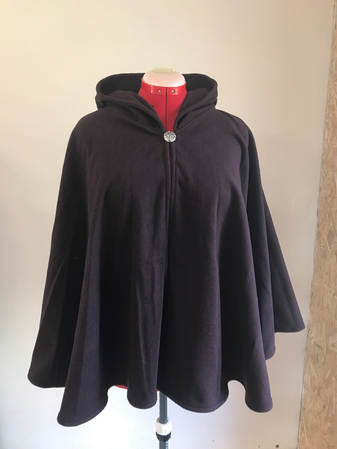 Cape Short Cape Pelerine Hooded Cape Vintage Retro Cape - Etsy