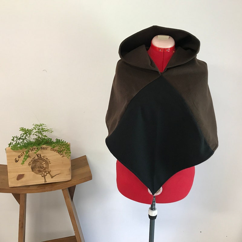 Poncho With Hood - Etsy