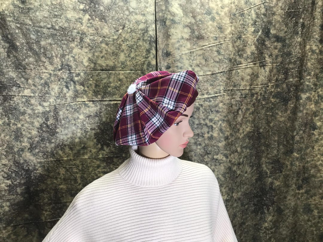 Handmade Scottish Beret or 8-panel Scottish Cap, Scottish Gadsby ...