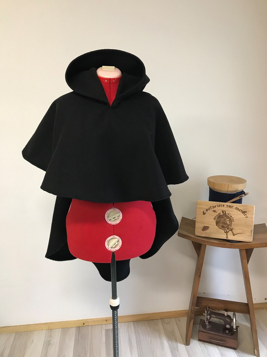 Hooded Cape, Hooded Pilgrim, Women's Cape Coat, Elven Cape, Luminous ...