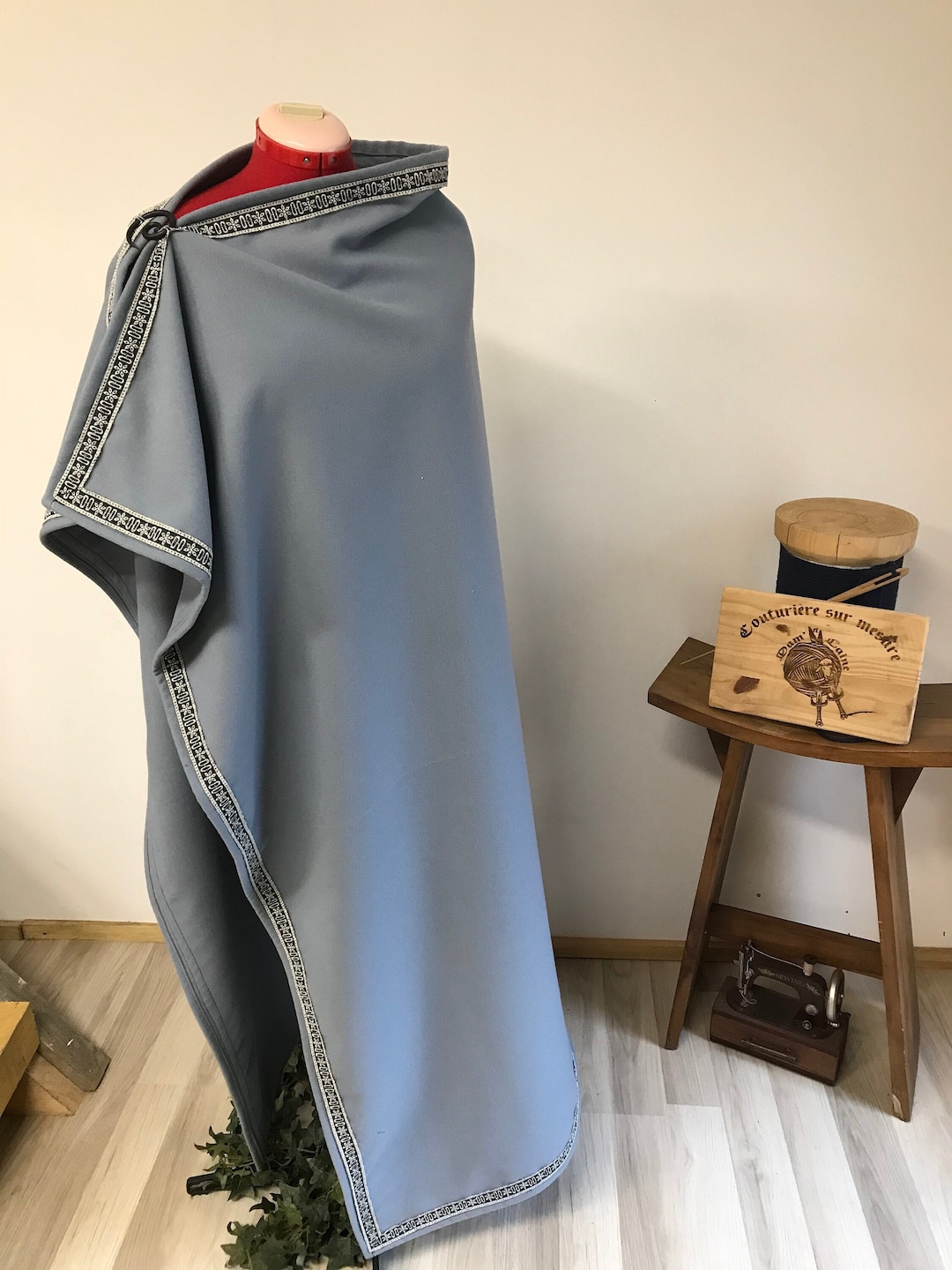 Cape, Viking Cape for Men and Women, Thorsberg Cape, Long Cape, Greek ...