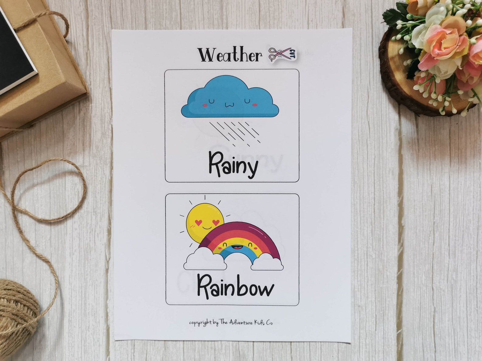 Kindergarten Printable Weather Chart, Printable Weather Calendar ...