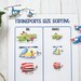 Size Sorting Printable Games, Sort by Size Worksheet, Preschool ...