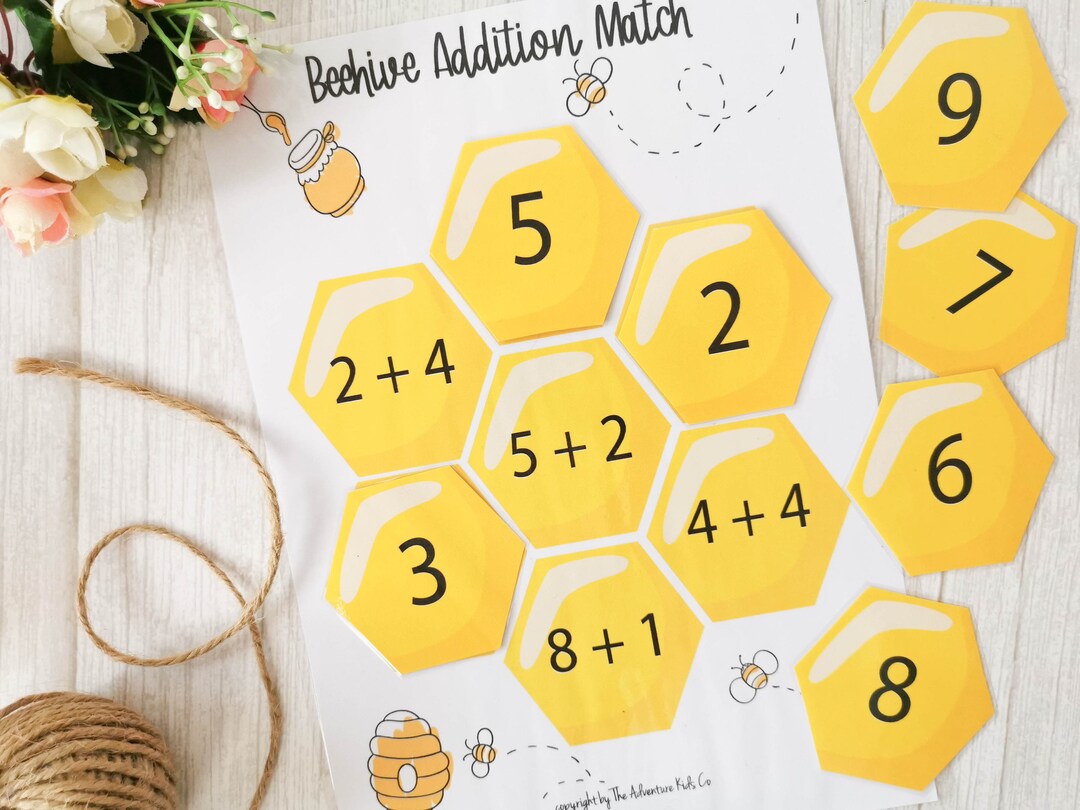 Preschool Counting Activity, Kindergarten Math Worksheet, Learn to ...