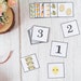 Preschool Number Counting Printable Activity, Number Matching Printable ...