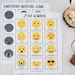 Preschool Emotions Matching Game Printable, Match the Emotions ...