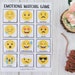 Preschool Emotions Matching Game Printable, Match the Emotions ...