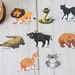 Preschool Wild Animals Matching Game Printable, Wild Animals Learning ...