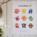 Monster Colour Matching Printables Worksheet, Colour Matching Game ...
