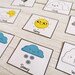 Weather Matching Game for Kids, Weather Worksheet Printable, Preschool ...