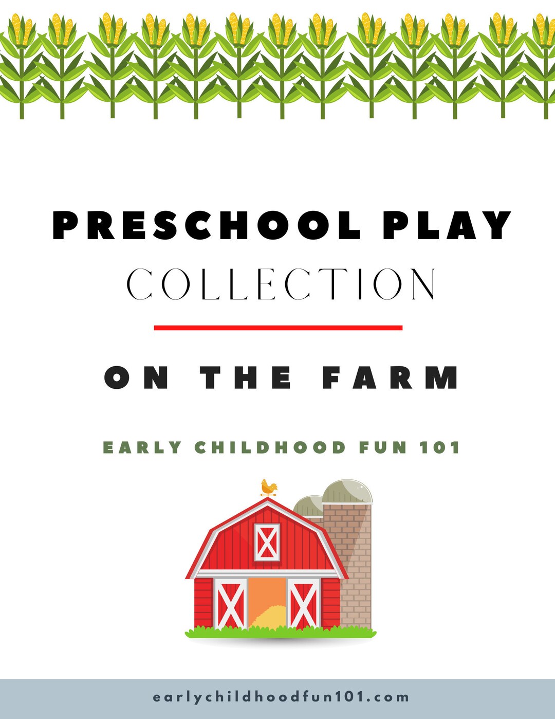 On the Farm Preschool Play Collection - Etsy