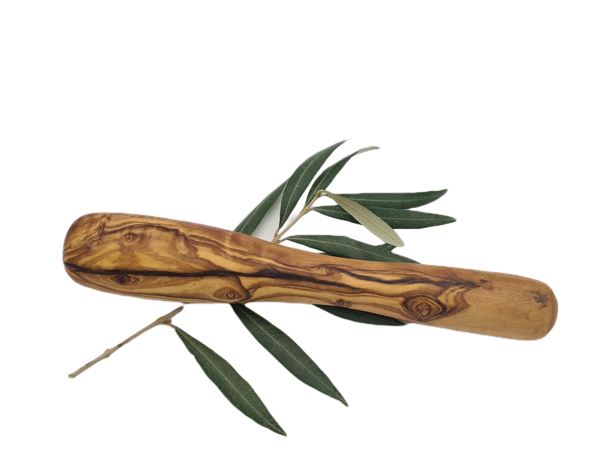 Pilón natural grande 20 cm para mortero de madera de olivo | Etsy