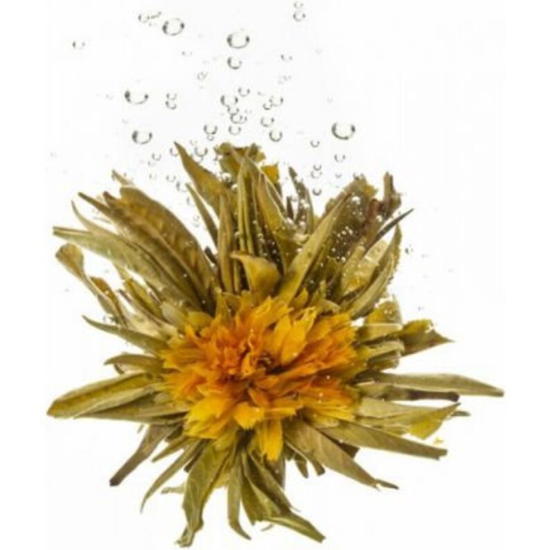 Golden Fortune Ball / Blooming Tea / Green Tea / Flower Tea / Detox ...