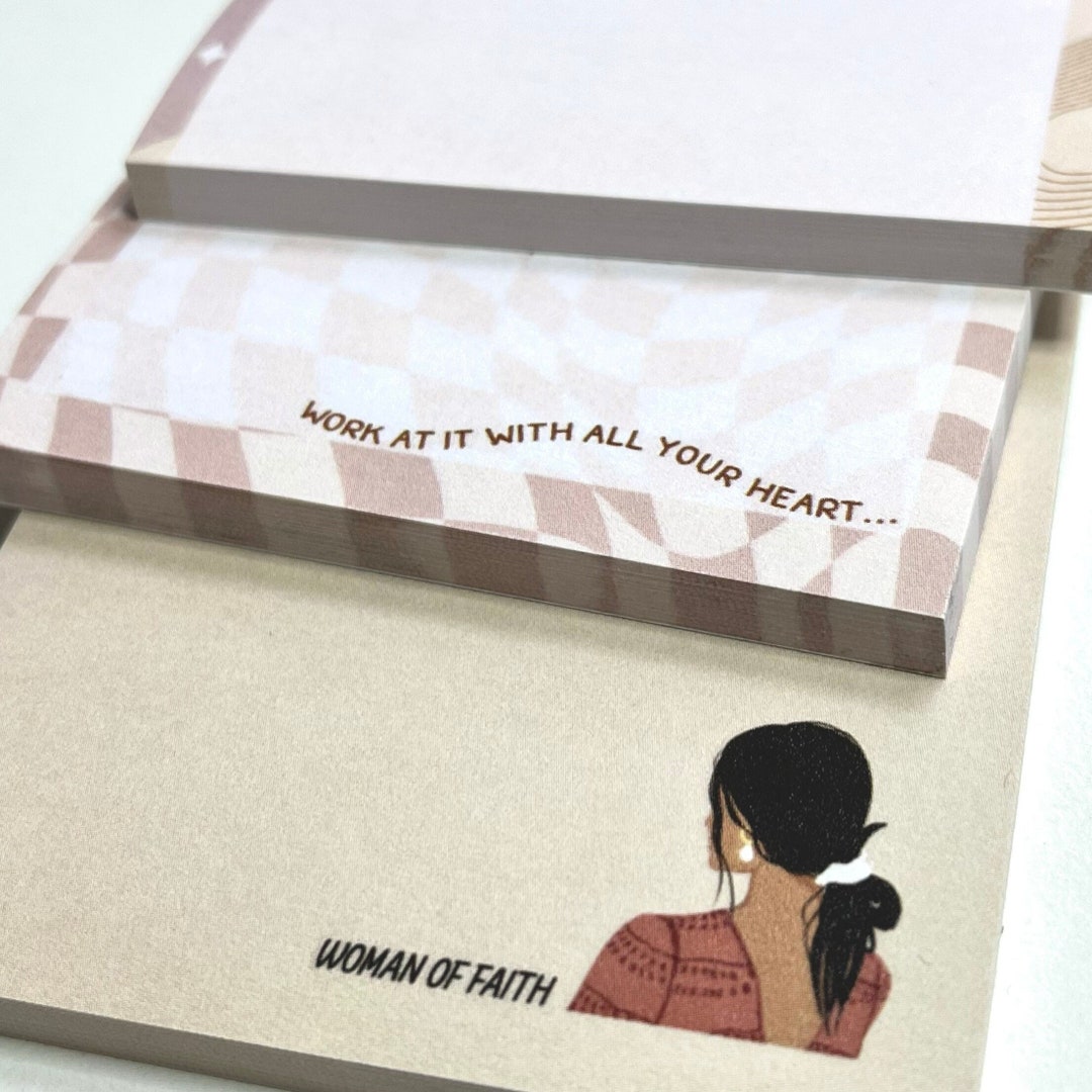 Christian Sticky Note Pack - Bible Verse - Etsy