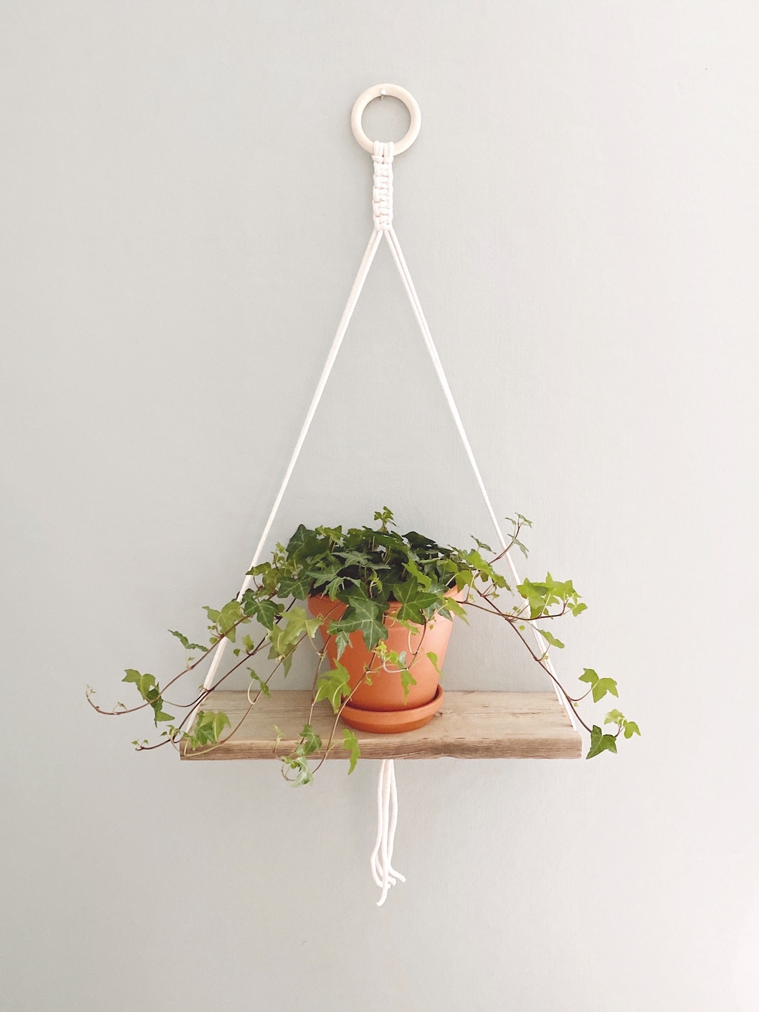 Makrame Hylle DIY Pakke materialer, Oppskrift Minikurs - Etsy