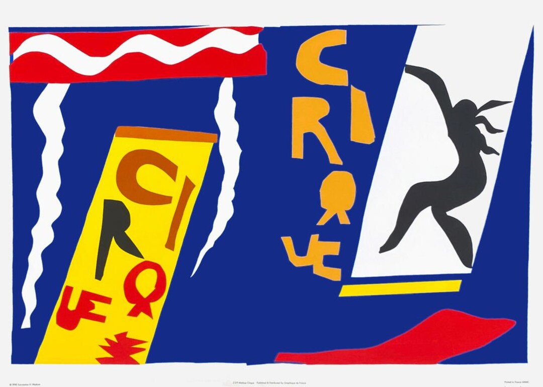Henri MATISSE Le Cirque Vintage Screen Printing - Etsy