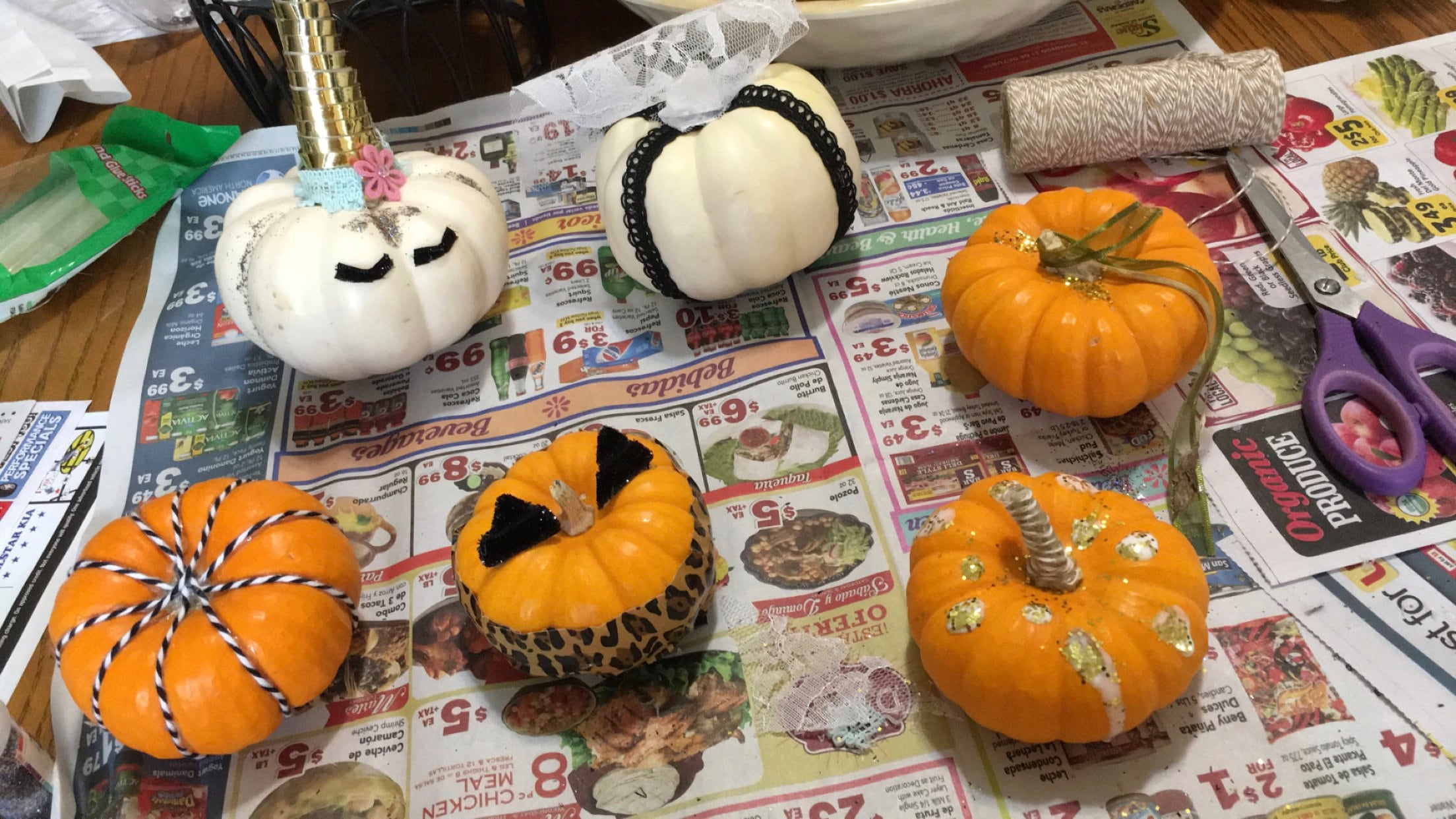 Mini Custom Fall Pumpkins - Etsy