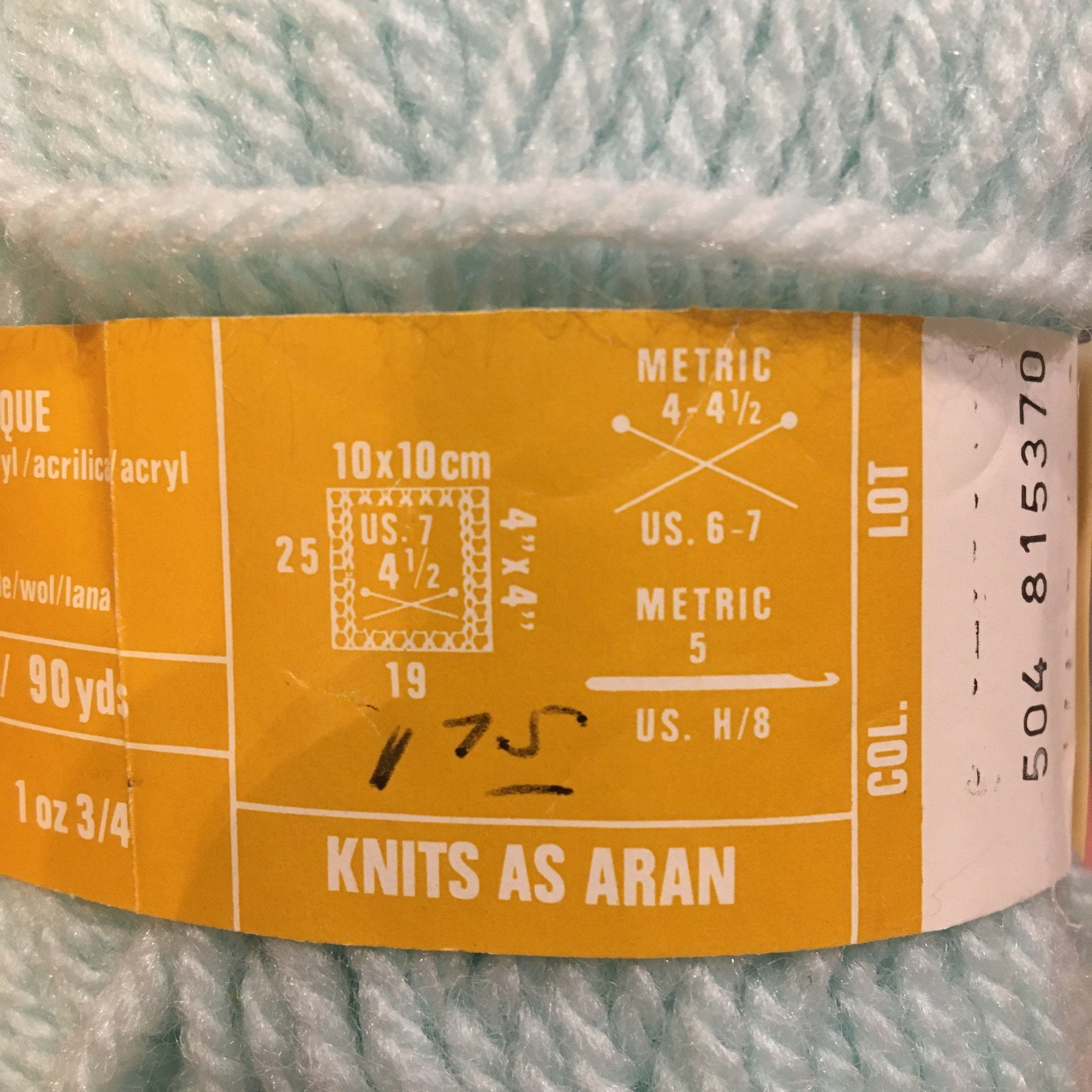 Pingouin Pingostar (vintage) Price is per 1 Skein - Light Blue Color ...