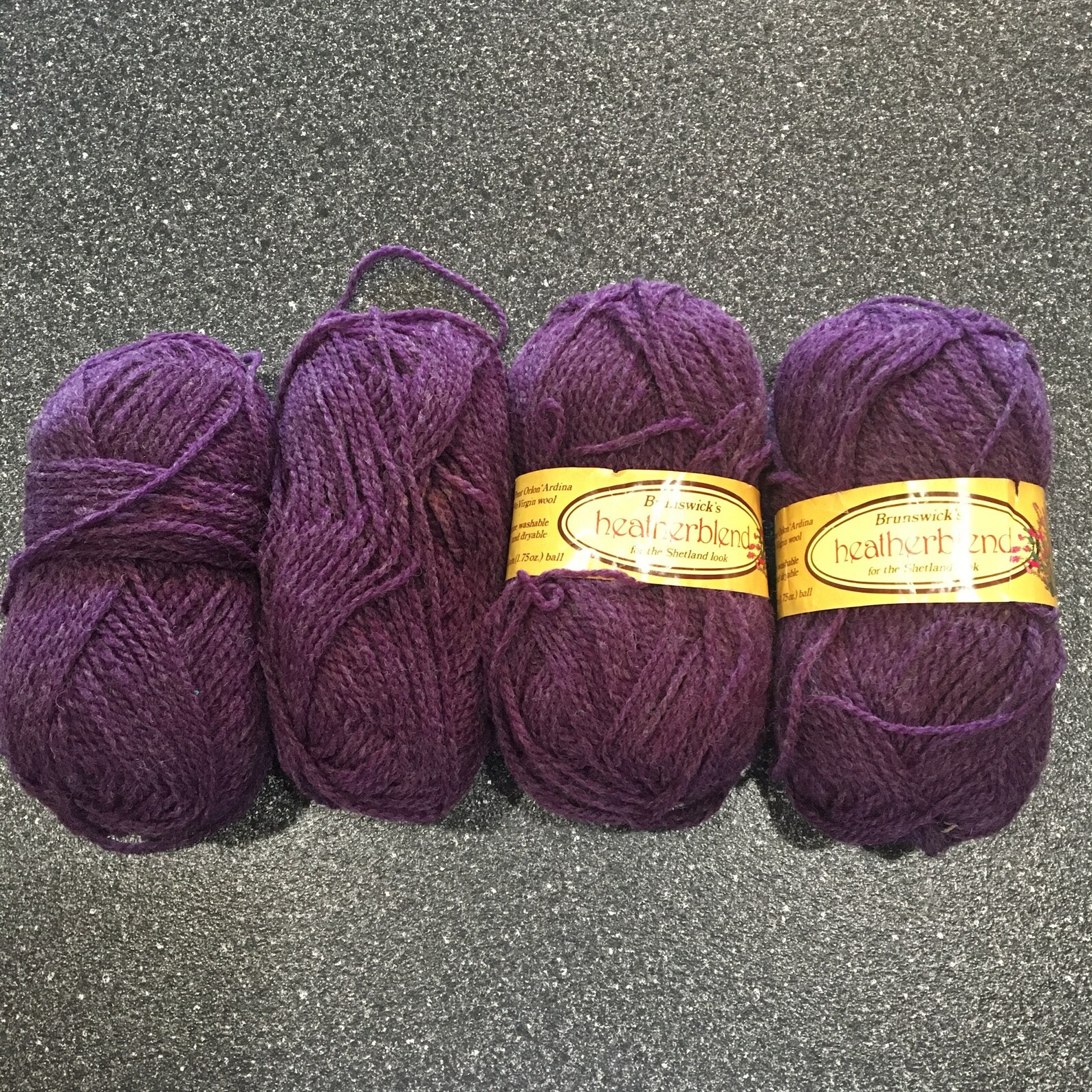 Brunswick Heatherblend Yarn (vintage) - Crocus - Price is per 1 Skein ...