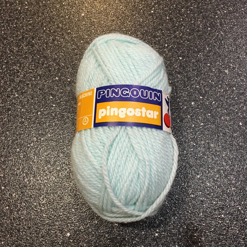 Pingouin Pingostar (vintage) Price is per 1 Skein - Light Blue Color ...