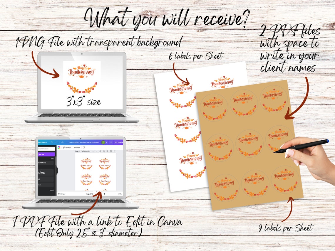 Pie Sticker Label, Real Estate Pie Tag, Pie Pop-by Tag, Realtor Pumpkin ...