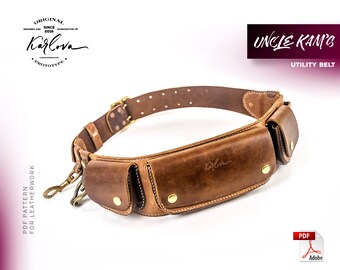 Leather Utility Belt - Etsy