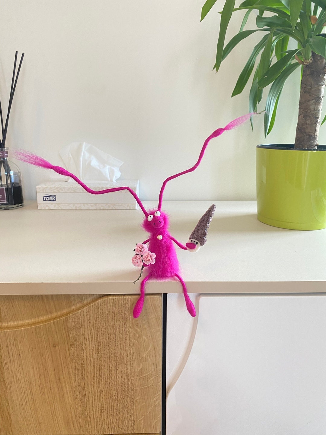 Felt Cockroaches, Personalized Art Toys, Cockroach Collectible, Funny ...