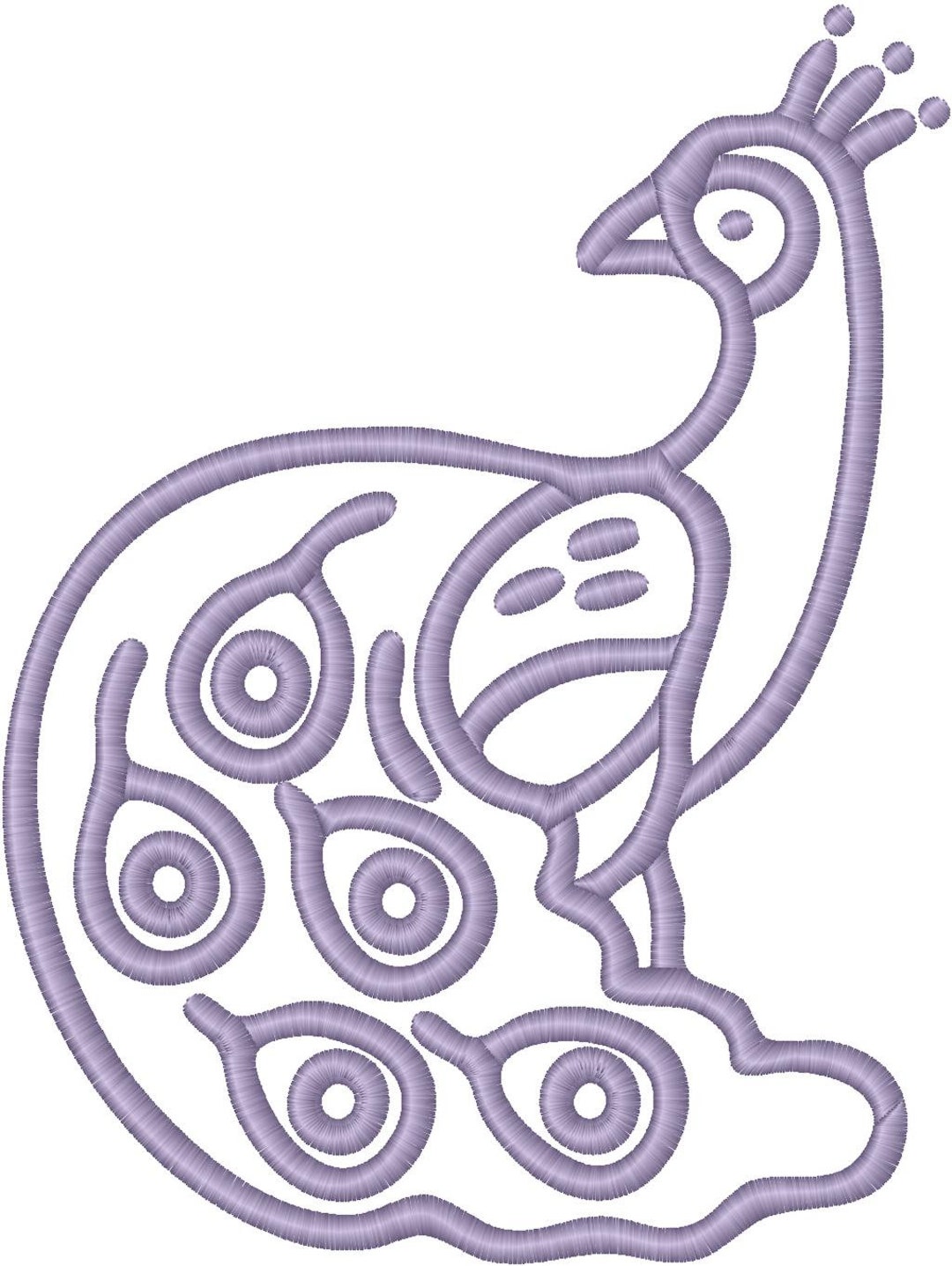 Peacock Embroidery Design, 7 Sizes , Embroidery ,peacock Embroidery ...