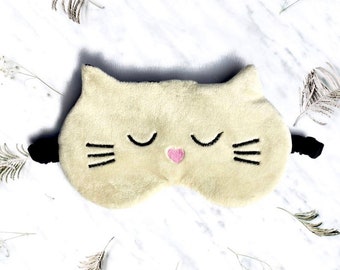Cat Sleep Mask - Etsy