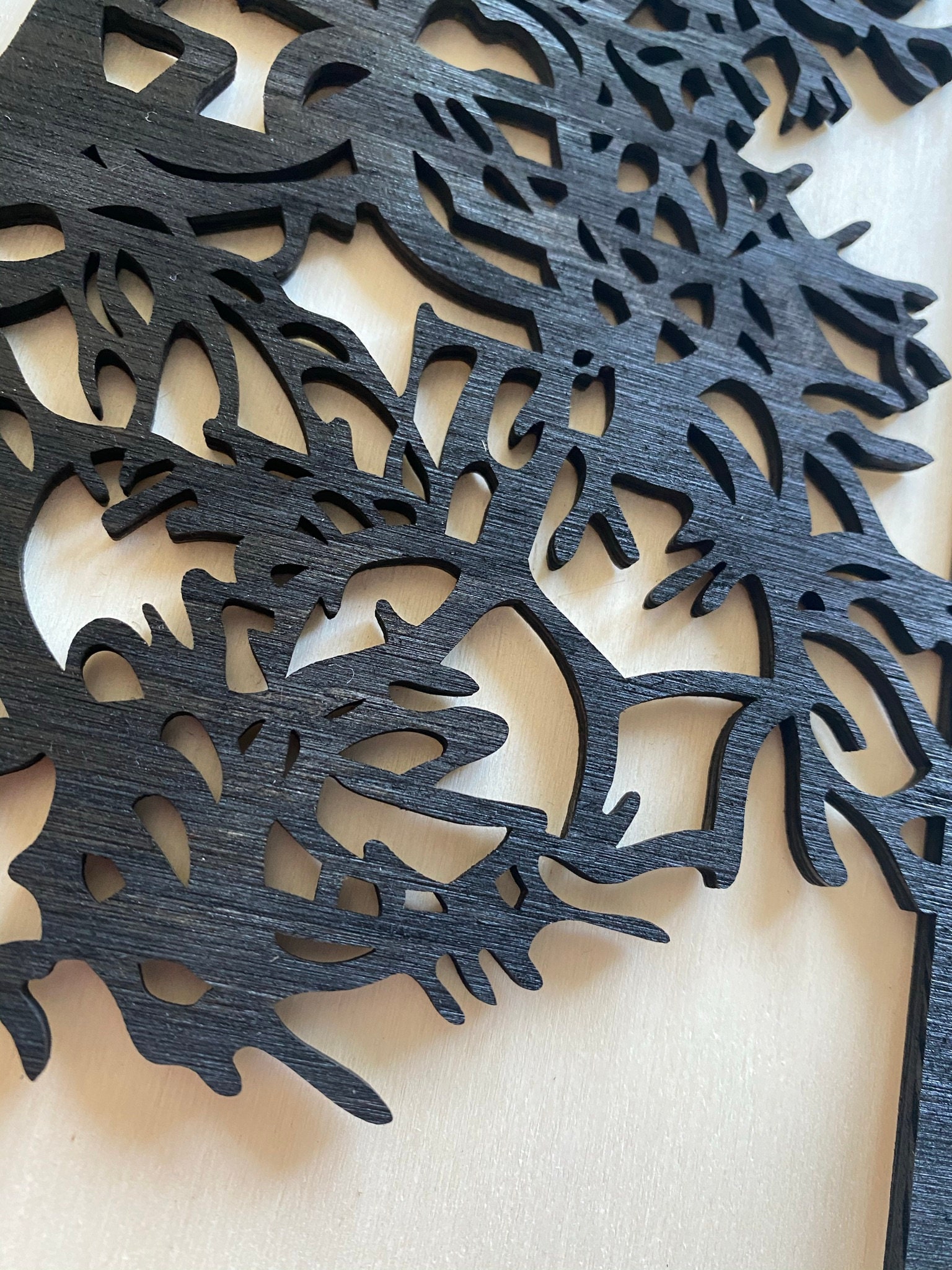 Large Tree Wall Decoration Wooden Tree Wall Decoration Home | Etsy