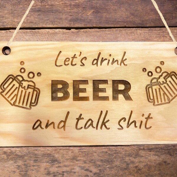 Funny Alcohol Sign - Etsy